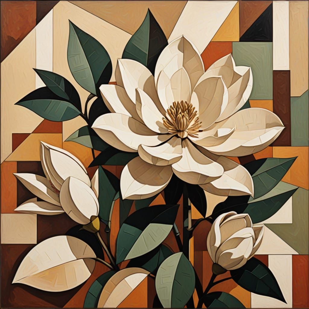 CUBIST FLORAL - CUBIST FLORAL