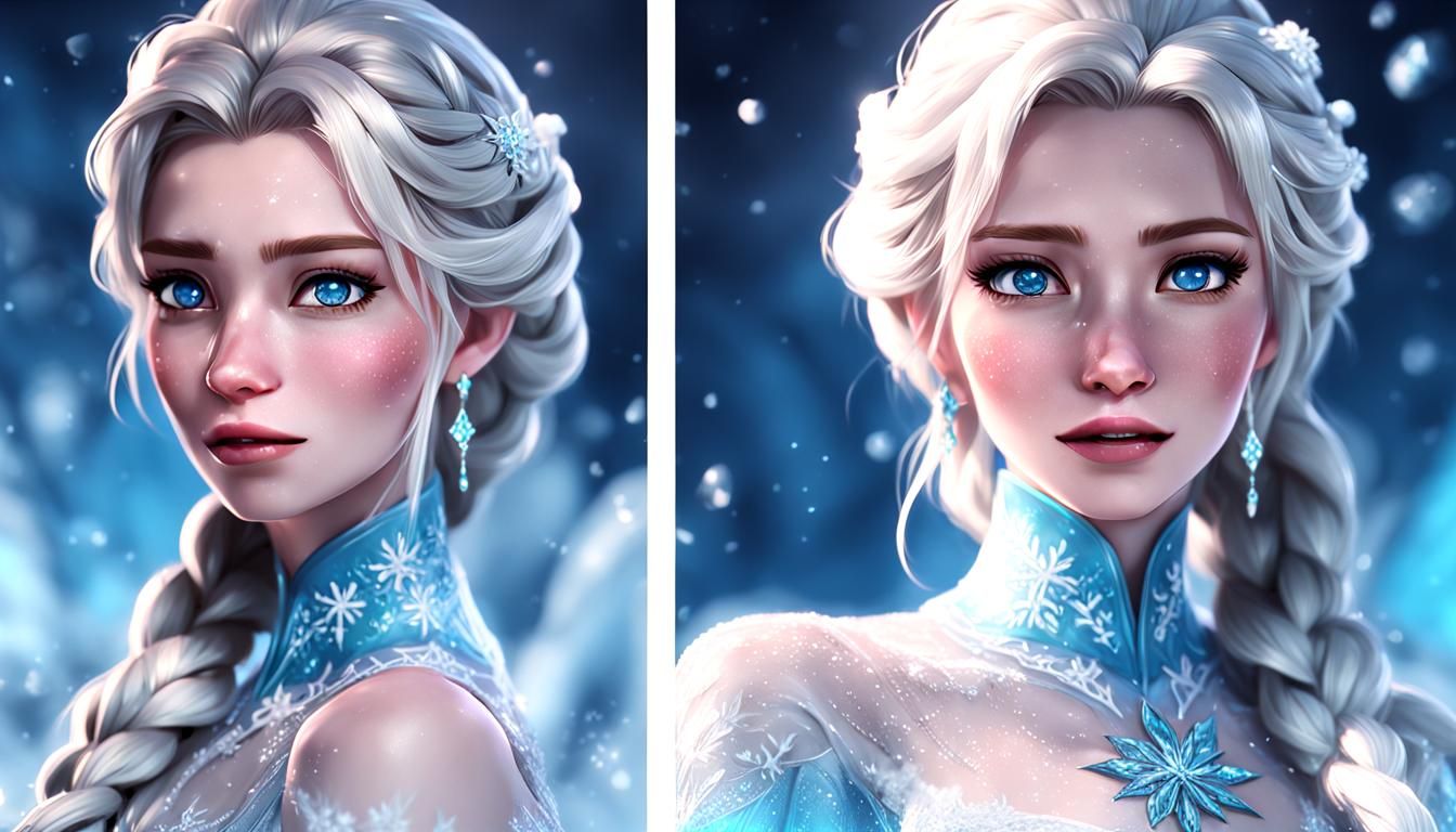 frozen princess - AI Generated Artwork - NightCafe Creator