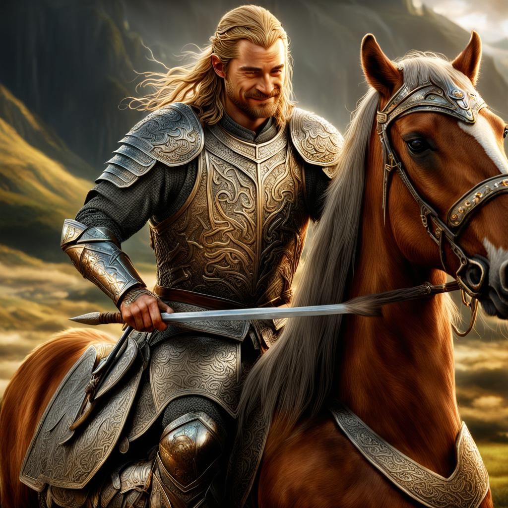Eomer of Rohan - AI Generated Artwork - NightCafe Creator
