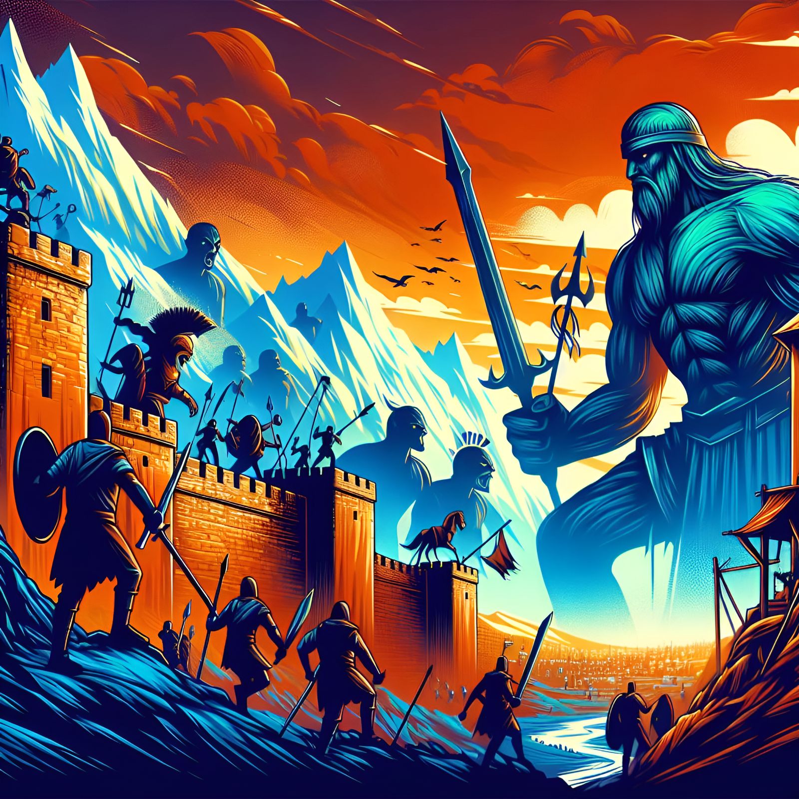 Battle - AI Generated Artwork - NightCafe Creator