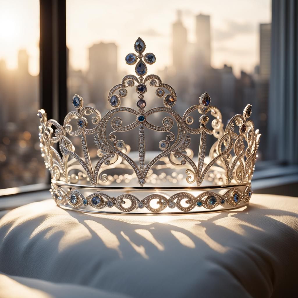 City-Princess' Tiara - AI Generated Artwork - NightCafe Creator