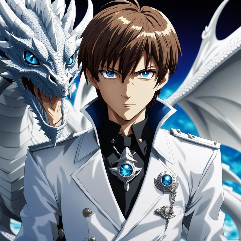 Seto Kaiba - The Dragon Within - AI Generated Artwork - NightCafe Creator