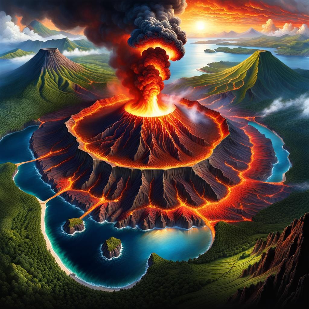 Natures Fury - AI Generated Artwork - NightCafe Creator