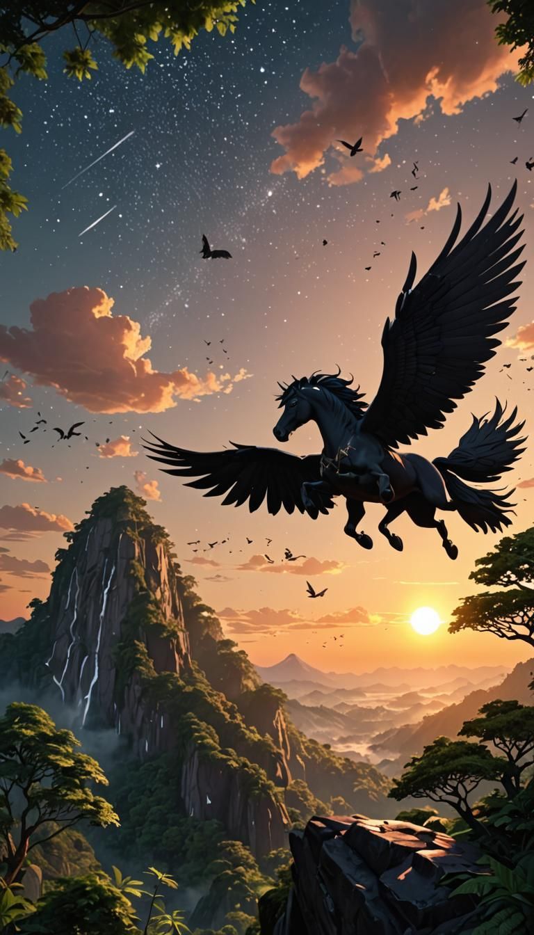 style: anime cgi 3d detailed UHD Location: Asia, rainforest, mountain ...