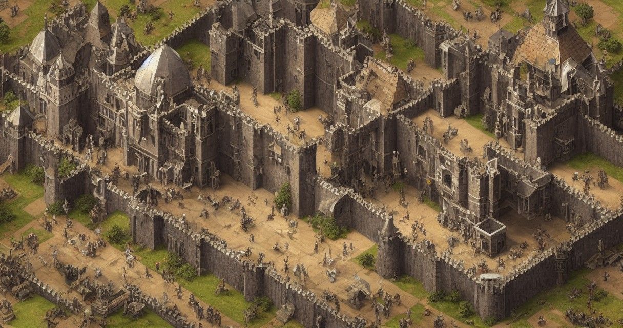 They've breached the Castle walls Sire! : r/nightcafe