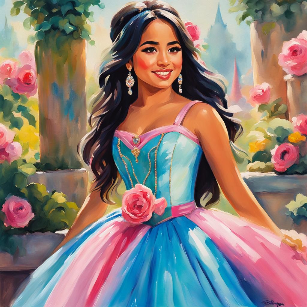 You heard me: Becky G, Disney Princess. Don't start nothing, won't be ...