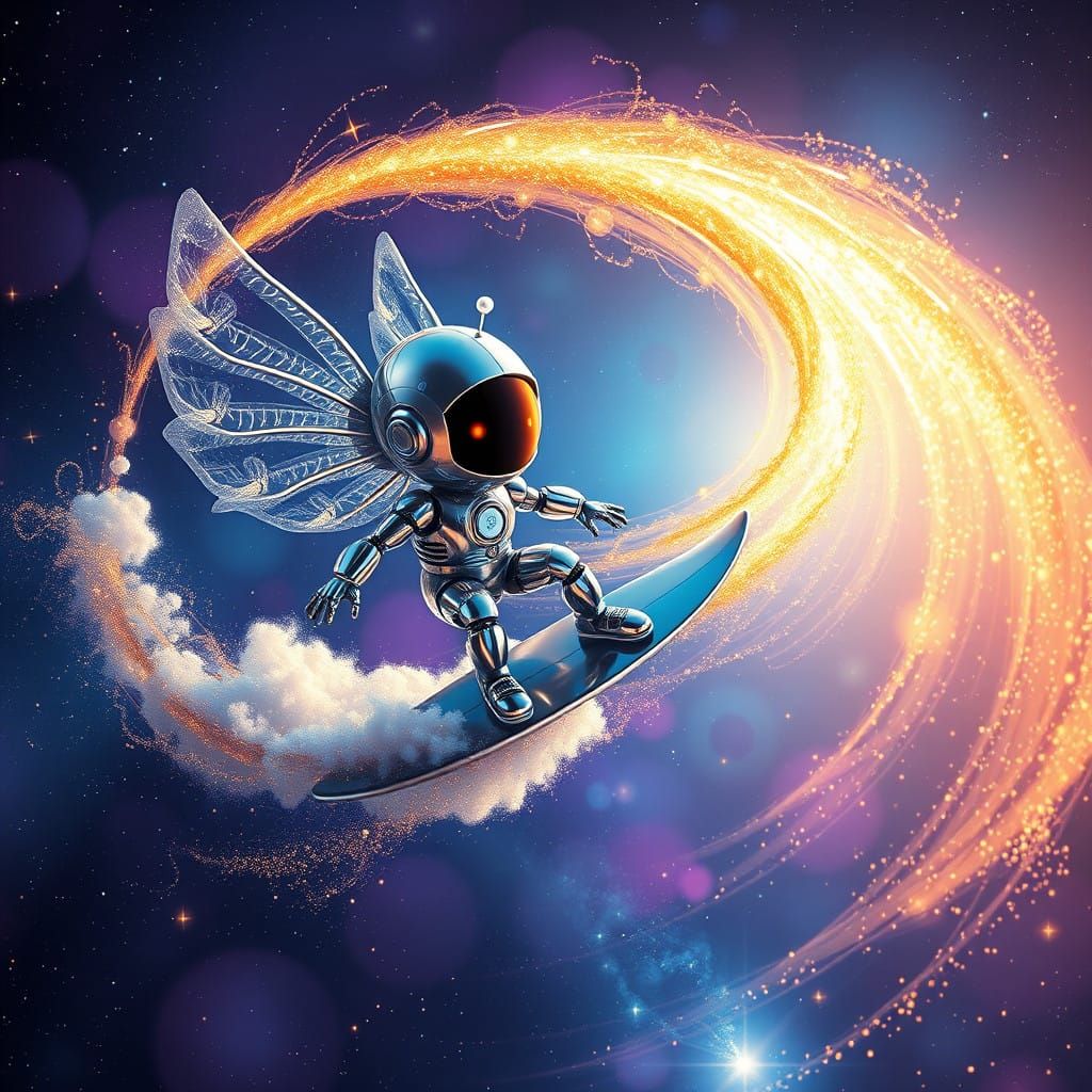 surfing robot #01 - surfing robot #01