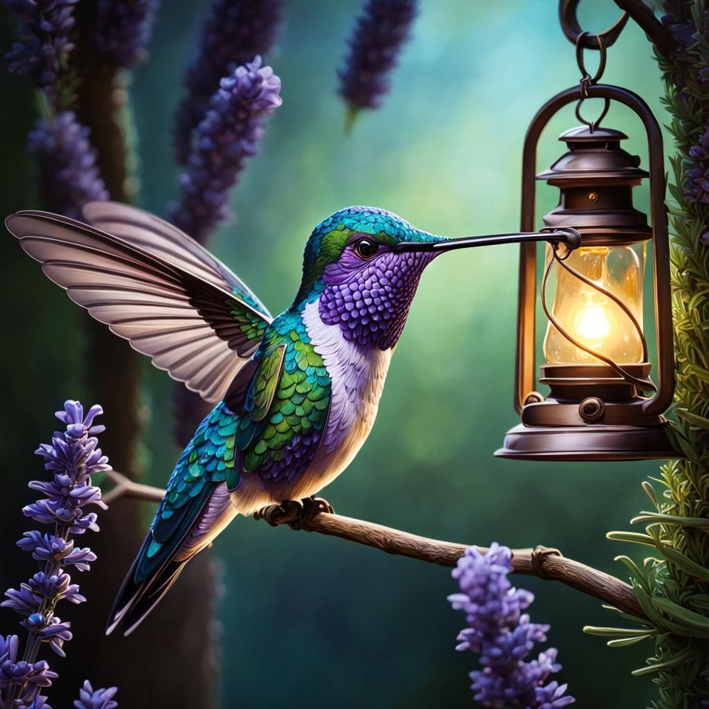Hummingbird - AI Generated Artwork - NightCafe Creator
