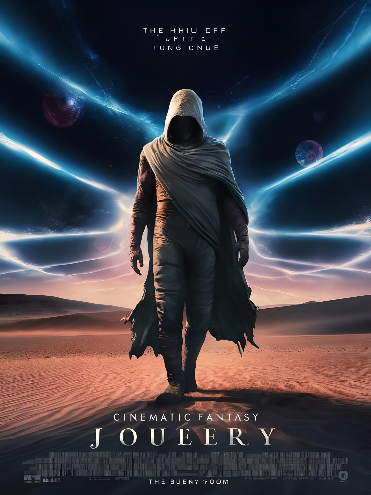 Cinematic Fantasy Movie Poster - AI Generated Artwork - NightCafe Creator