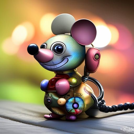 Mechano-Mouse - AI Generated Artwork - NightCafe Creator