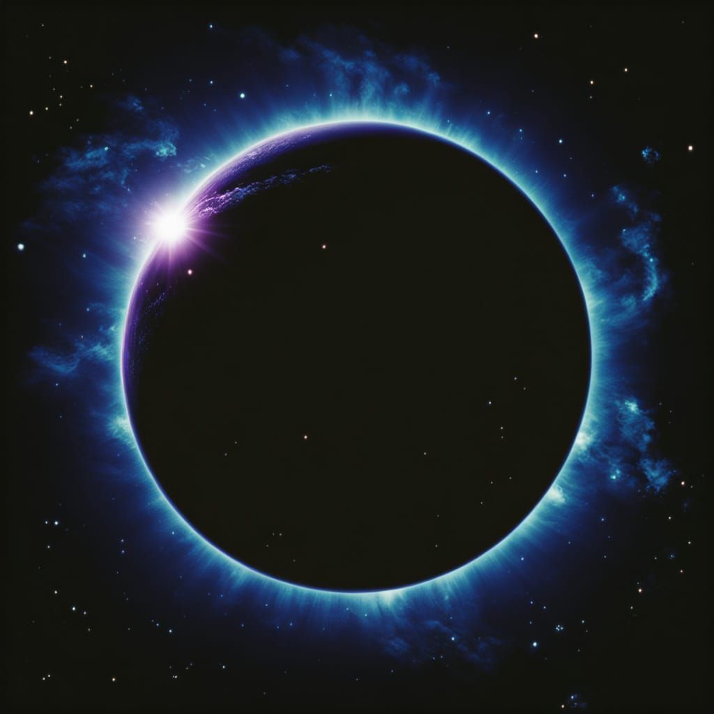 The black sun, a dark sun & symbol of the dark aspects of the soul.