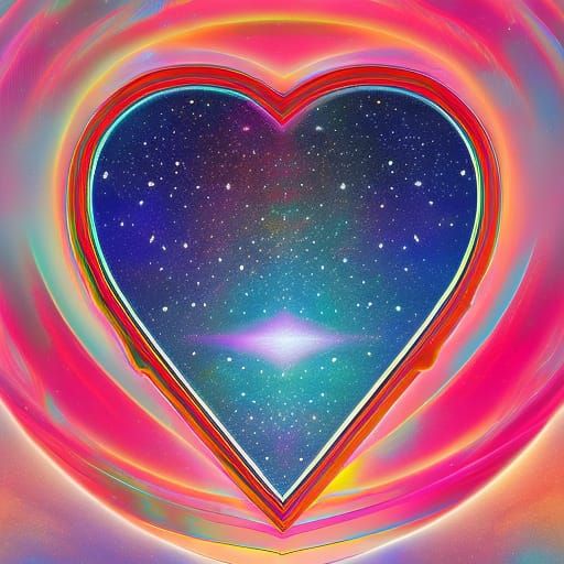 Astral Heart - AI Generated Artwork - NightCafe Creator
