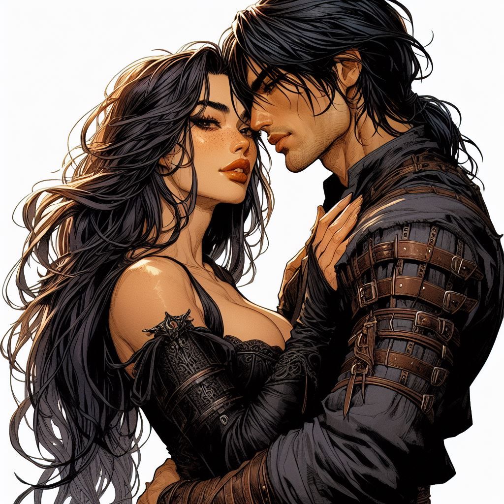 Dark Fantasy Romance - AI Generated Artwork - NightCafe Creator