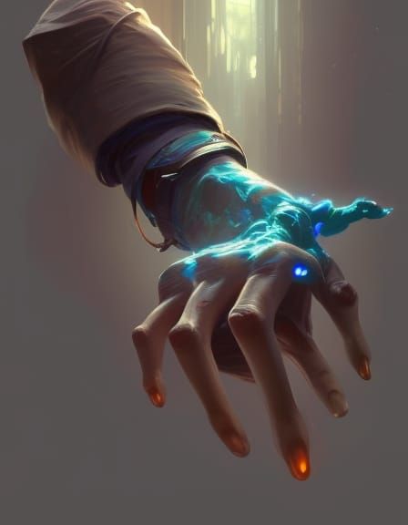 the most deformed hand ever, 8k resolution concept art by Greg ...