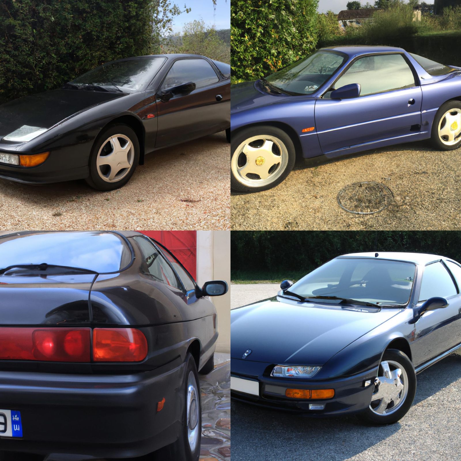 Late 90s French sports coupe - AI Generated Artwork - NightCafe Creator