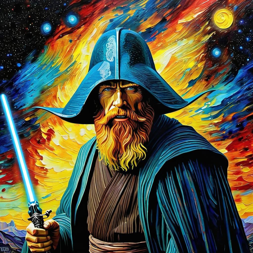 "Van Jedi" - AI Generated Artwork - NightCafe Creator