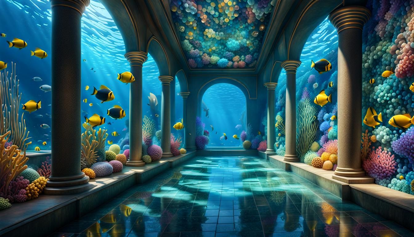 Underwater - AI Generated Artwork - NightCafe Creator