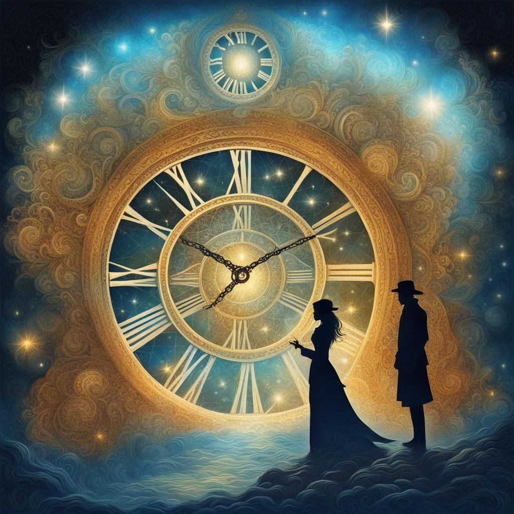 time traveler - AI Generated Artwork - NightCafe Creator
