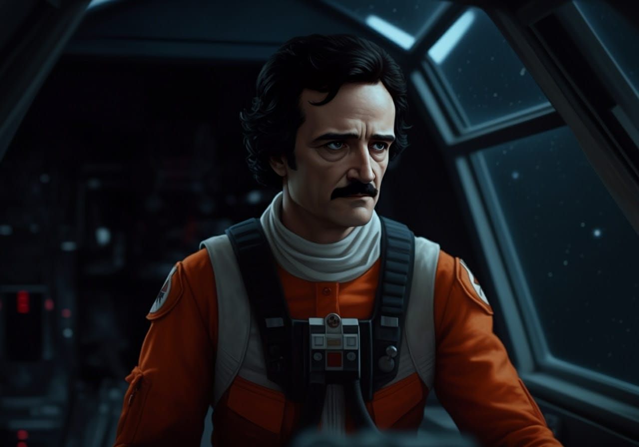 Fighting the First Order? Nevermore. Edgar Allan Poe Dameron