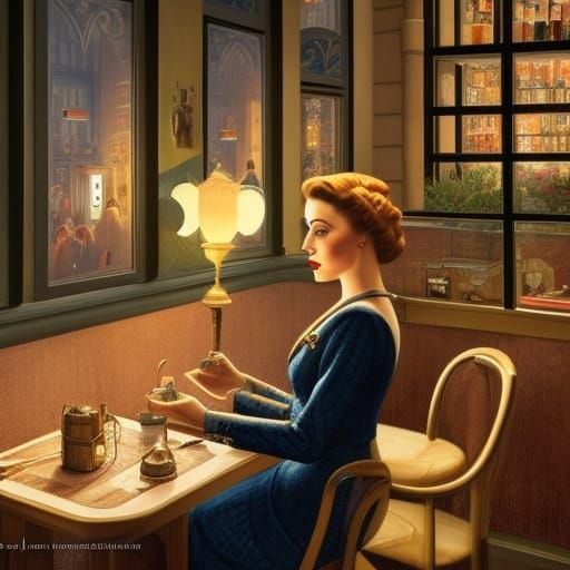 Night Cafe - AI Generated Artwork - NightCafe Creator