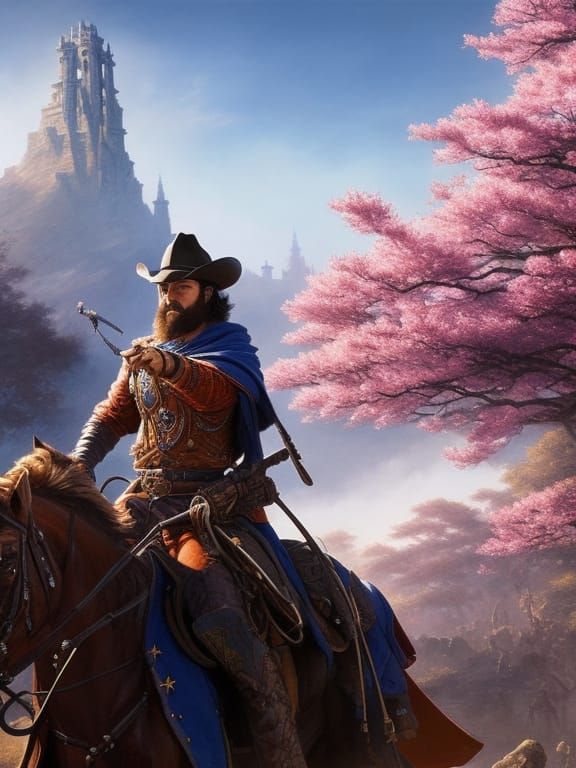 Cowboy Wizard - AI Generated Artwork - NightCafe Creator