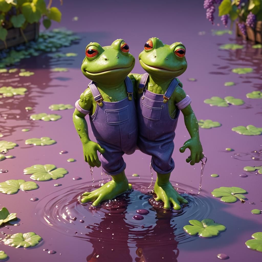 Frog - AI Generated Artwork - NightCafe Creator