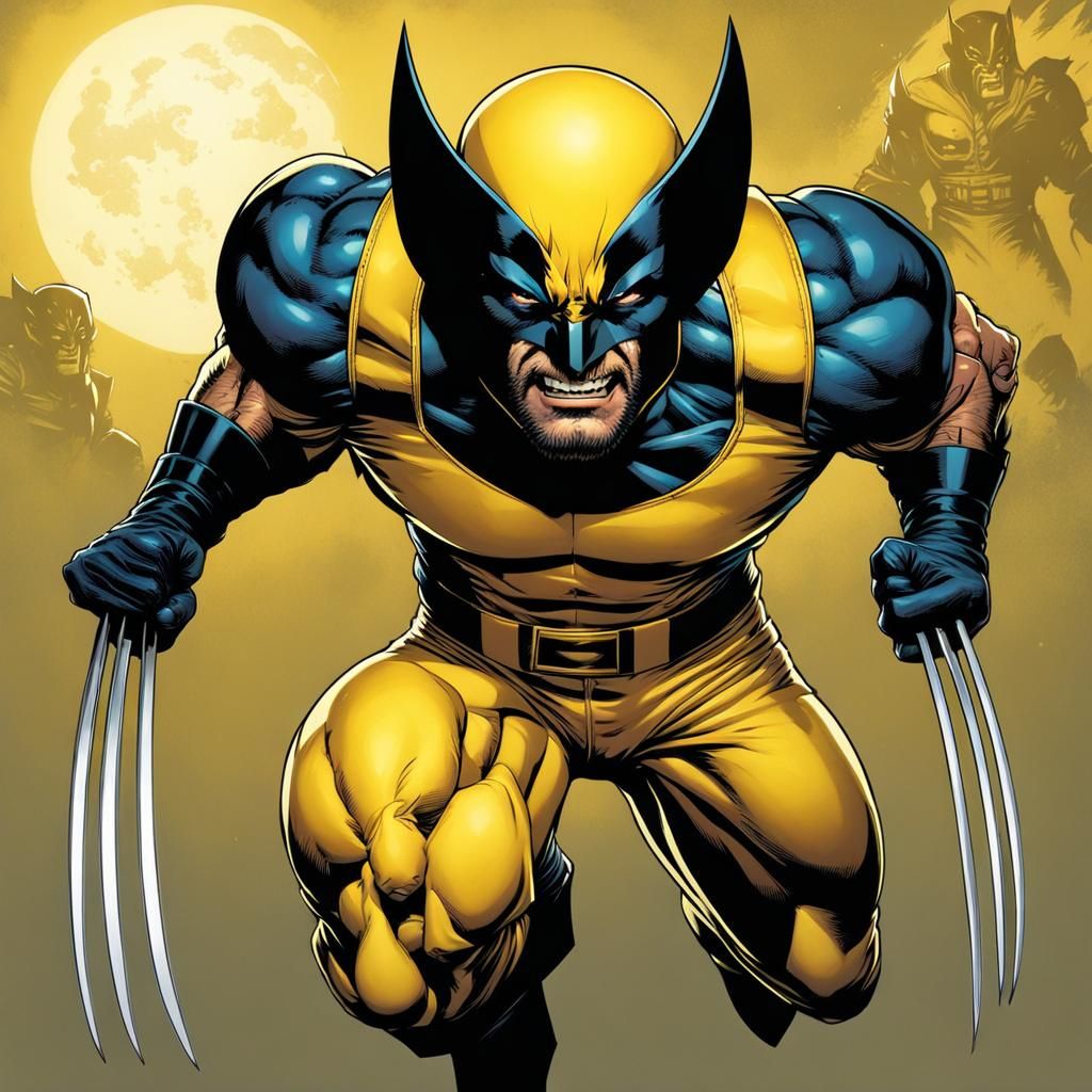 Wolverine - AI Generated Artwork - NightCafe Creator