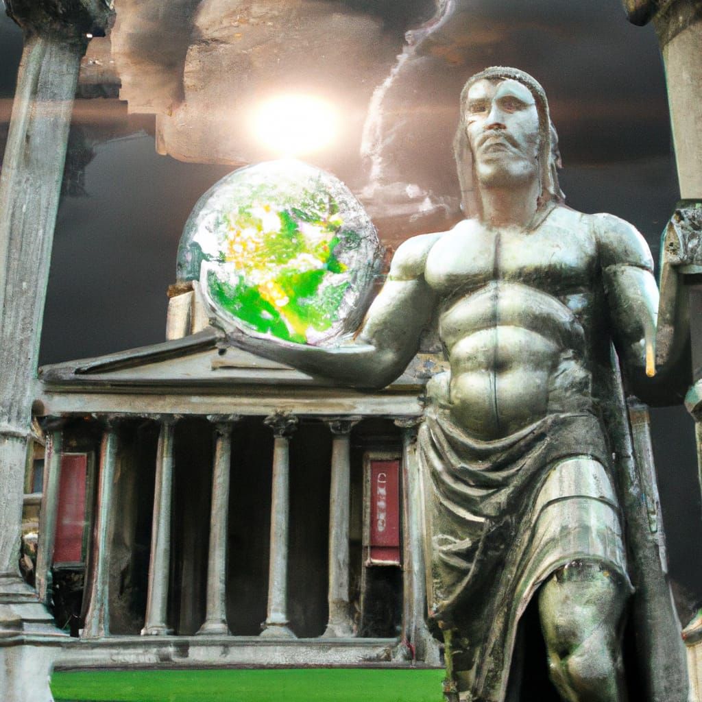 The Green Gods rule the Earth - AI Generated Artwork - NightCafe Creator