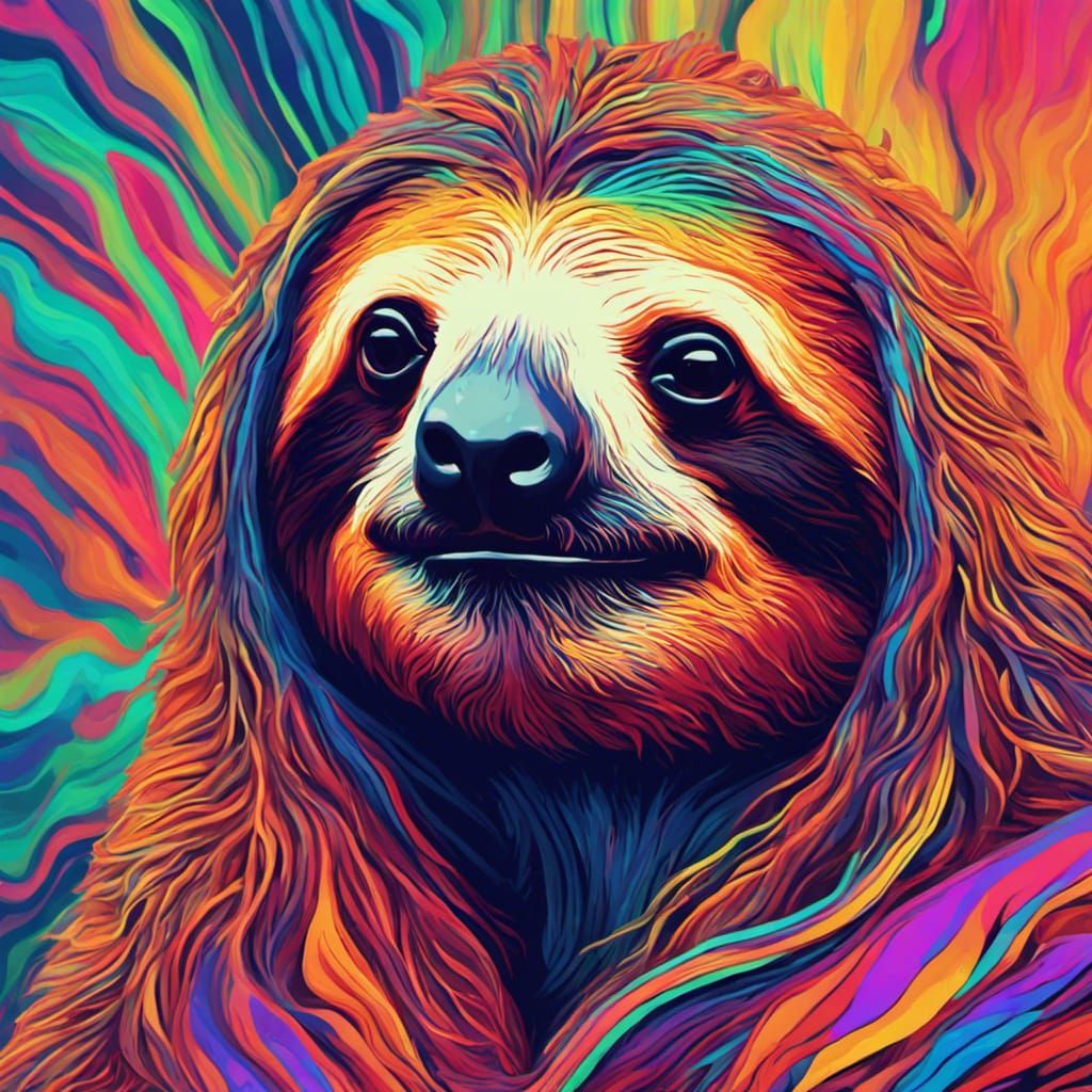 sloth - AI Generated Artwork - NightCafe Creator