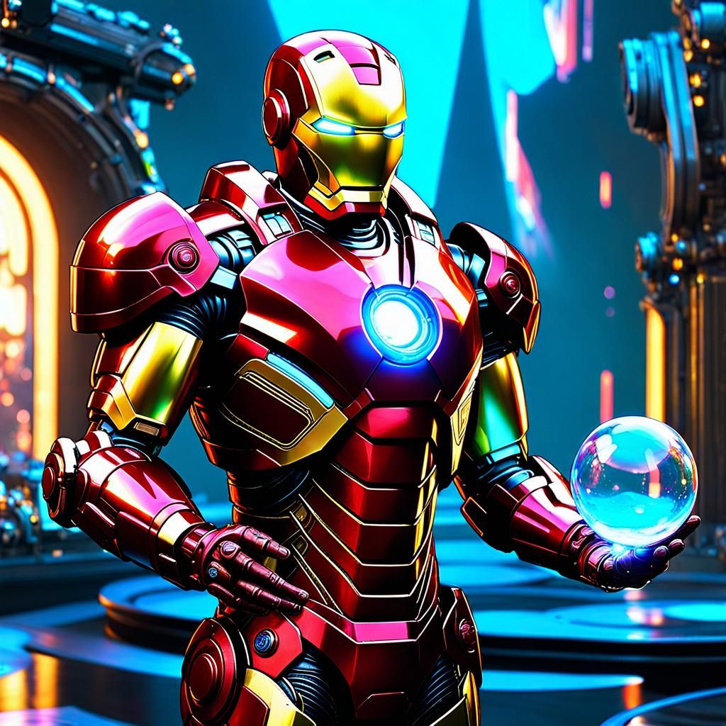 Iron Man 1 - AI Generated Artwork - NightCafe Creator