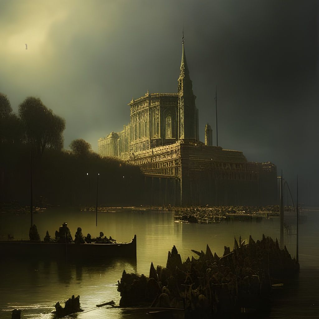 DARK CASTLE - AI Generated Artwork - NightCafe Creator
