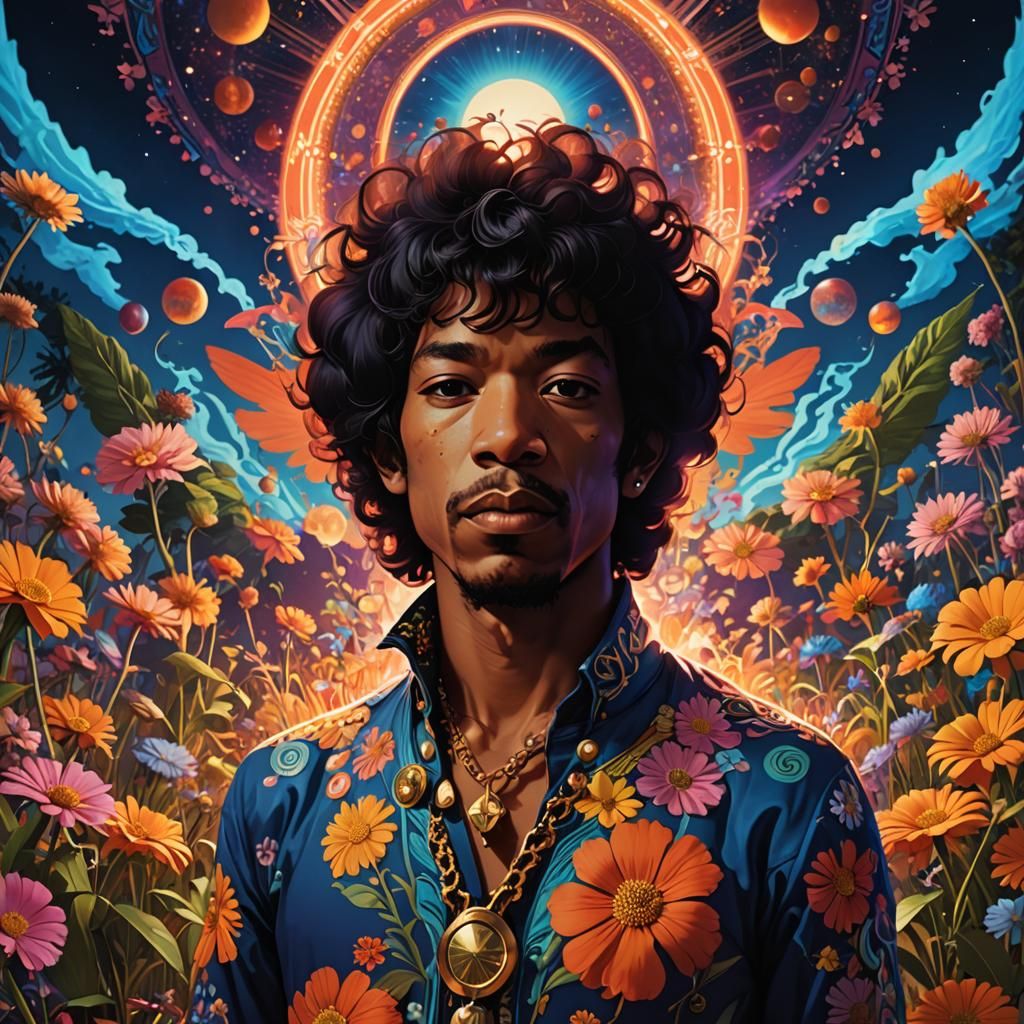 Jimi - AI Generated Artwork - NightCafe Creator