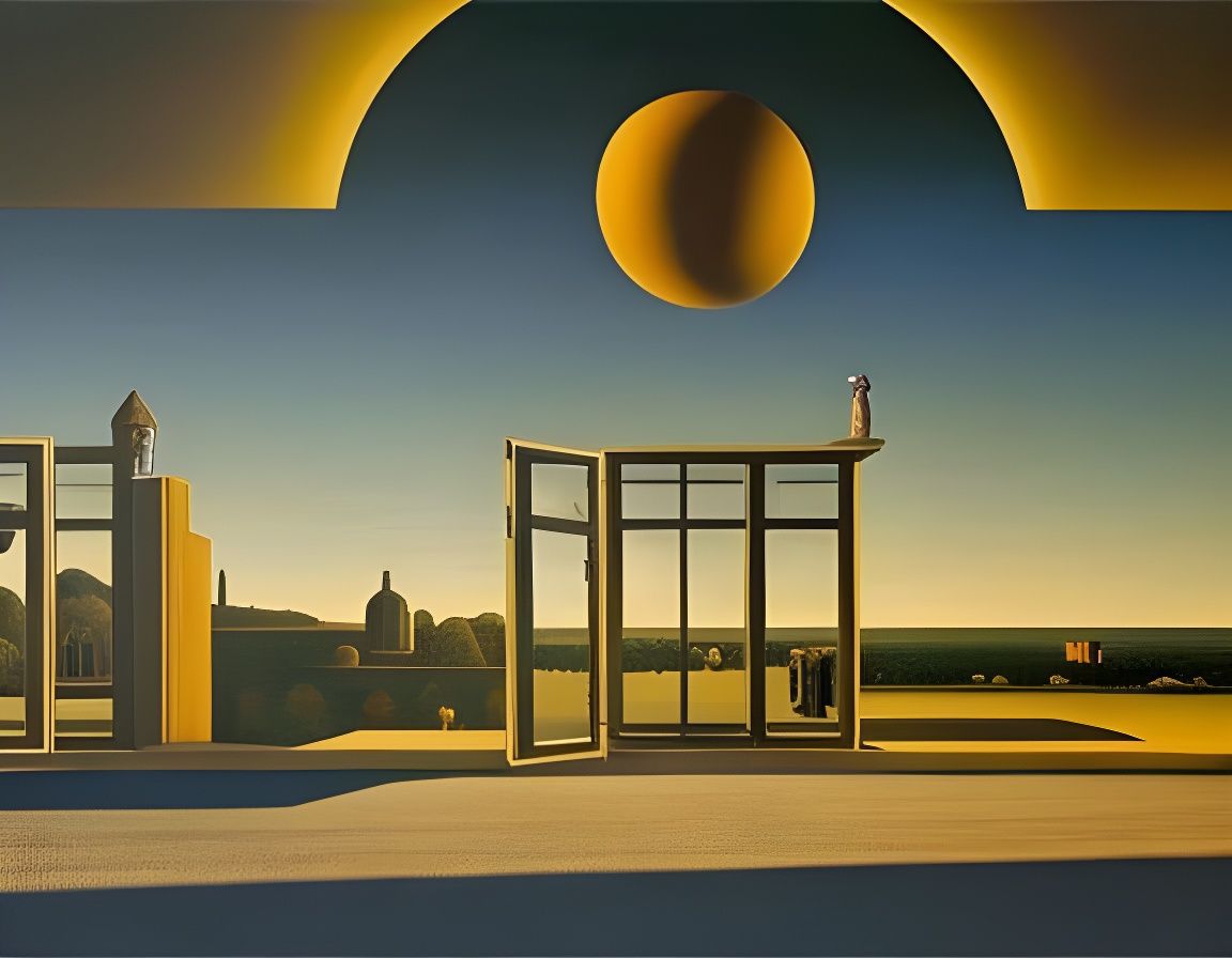 Surreal landscape - AI Generated Artwork - NightCafe Creator