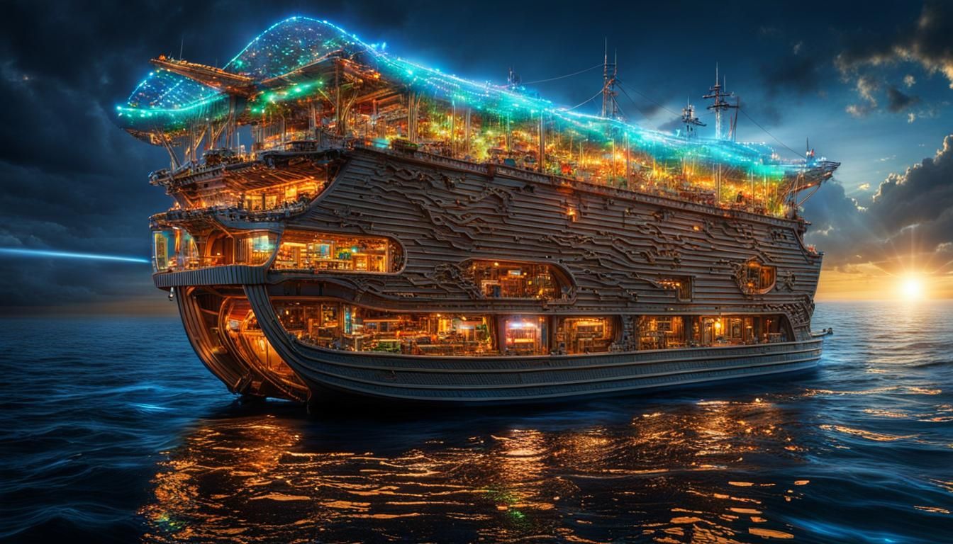Modern Noah's ark - AI Generated Artwork - NightCafe Creator