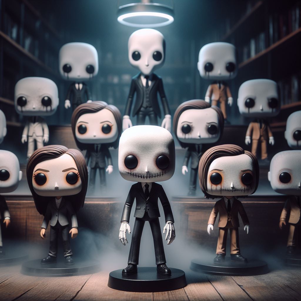 Slender Man and Friends Funko Pop - AI Generated Artwork - NightCafe ...