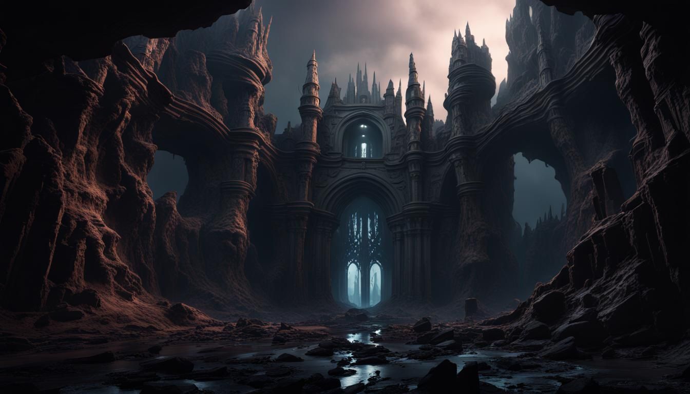 [Eclipsar Enigma Series] Hollow gate - AI Generated Artwork - NightCafe ...