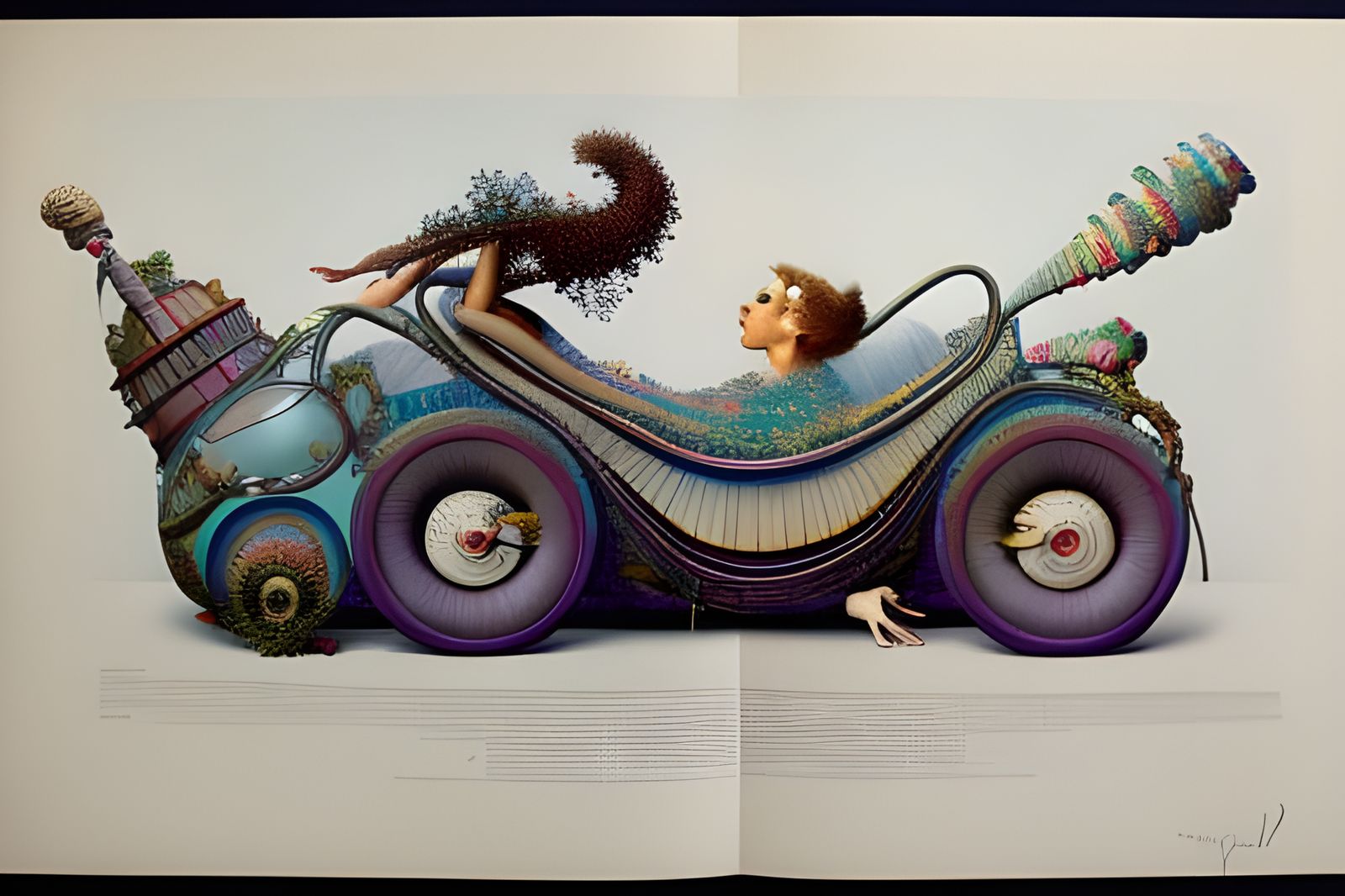 Wacky car - AI Generated Artwork - NightCafe Creator