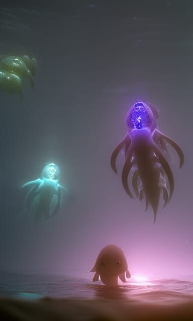Ghosts - AI Generated Artwork - NightCafe Creator