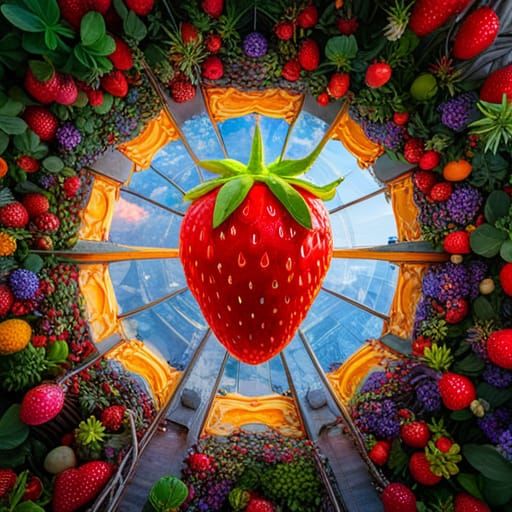 The Queen - the only one 🍓 - AI Generated Artwork - NightCafe Creator