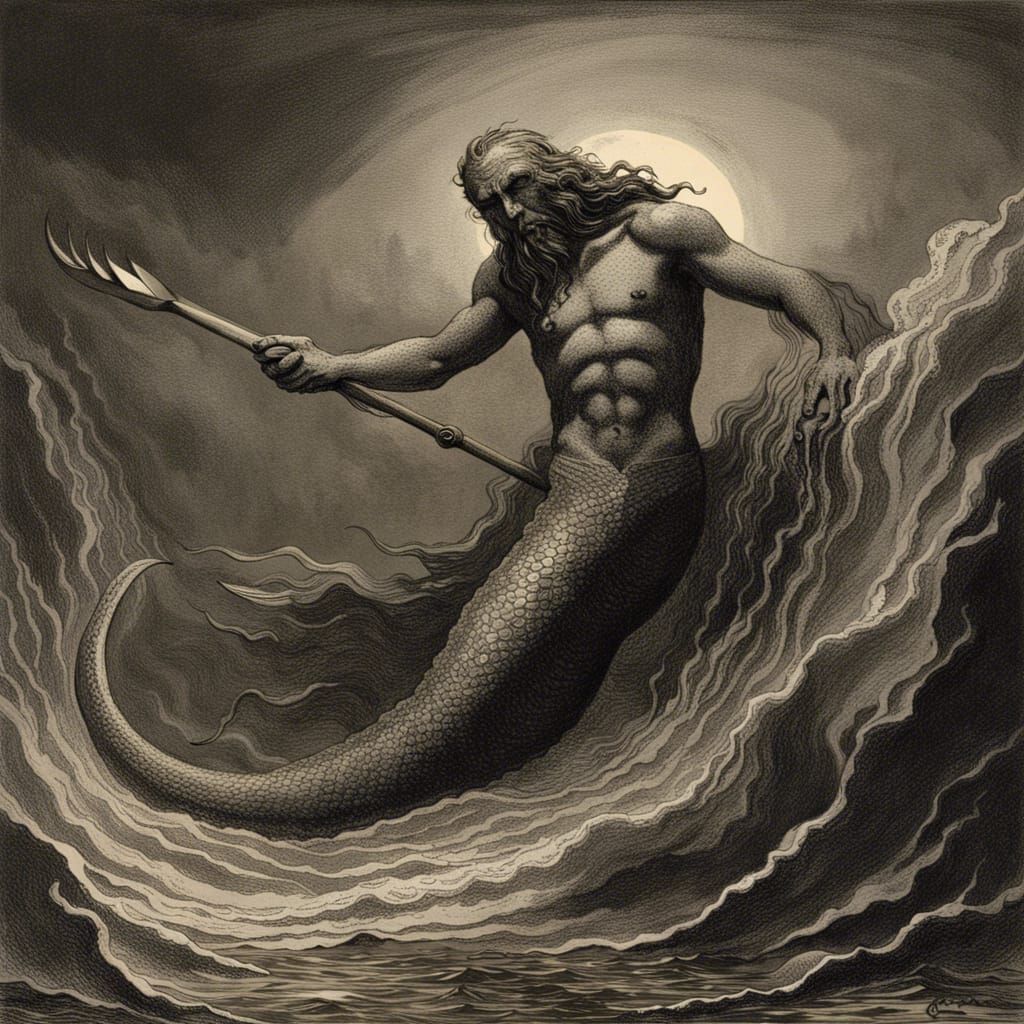 Merman - AI Generated Artwork - NightCafe Creator