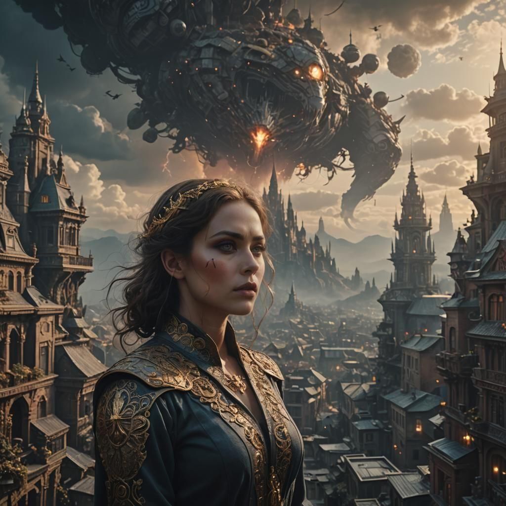 War of the Worlds - Epic Digital Matte Painting: Omniscient ...