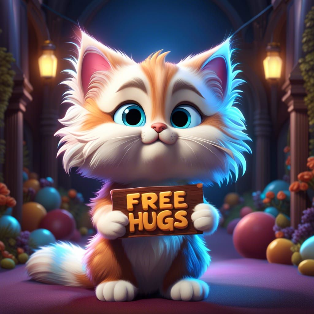 Free hugs - AI Generated Artwork - NightCafe Creator
