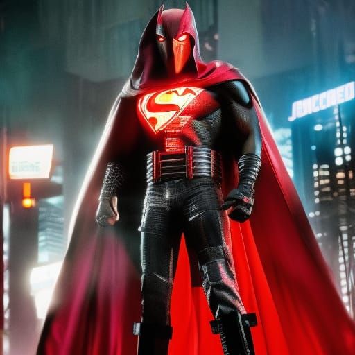 Spawn/Batman/Superman... Whoaaaa - AI Generated Artwork - NightCafe Creator