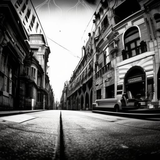 Cinematic Environment, in the style of Ridley Scott, mixed with Tim ...