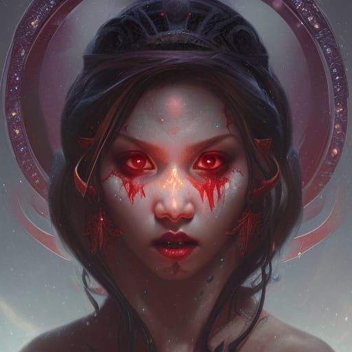 Lisuga Goddess Of The Stars #5 Evil Ver (PH) - AI Generated Artwork ...