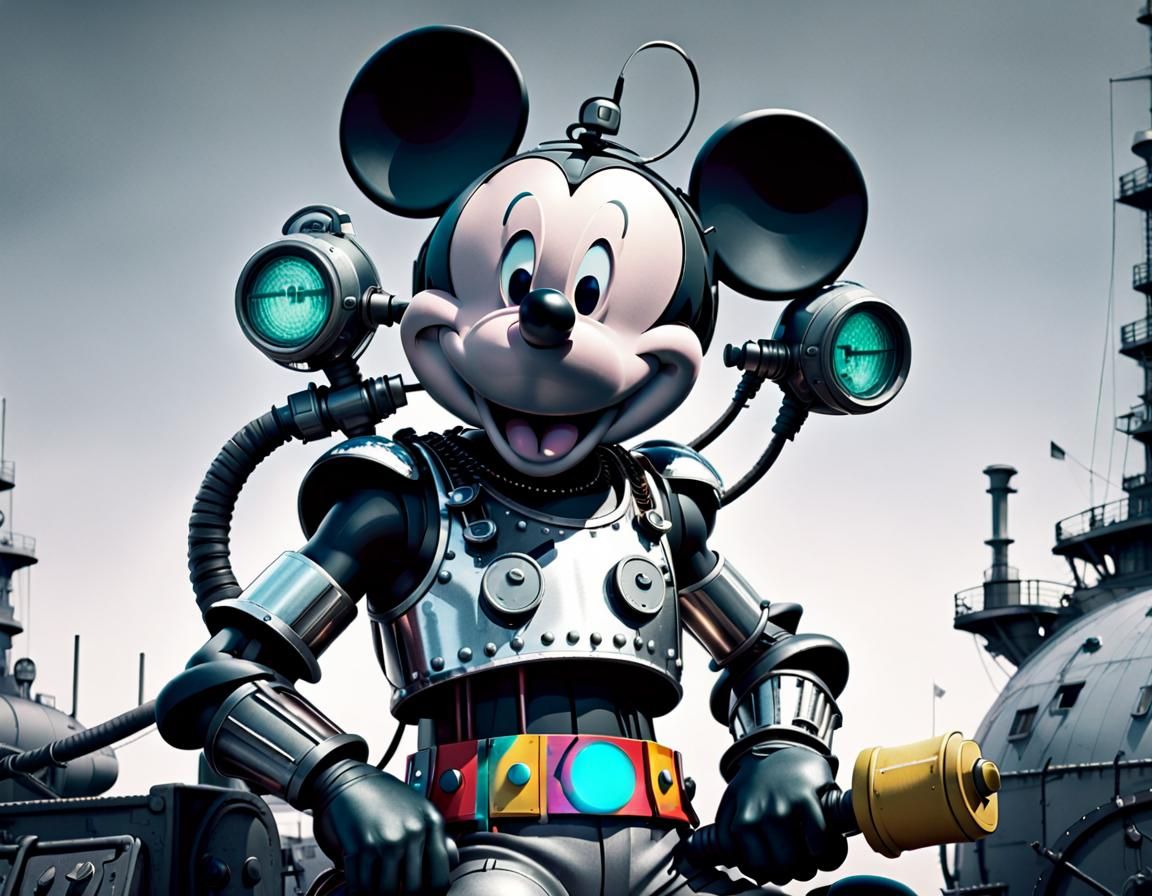 Mickey Mouse - AI Generated Artwork - NightCafe Creator