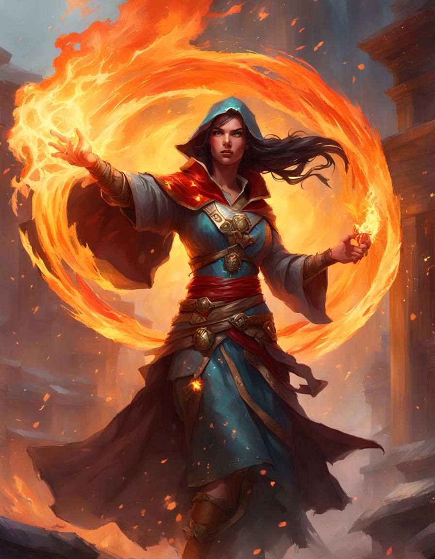 Spellcaster - AI Generated Artwork - NightCafe Creator