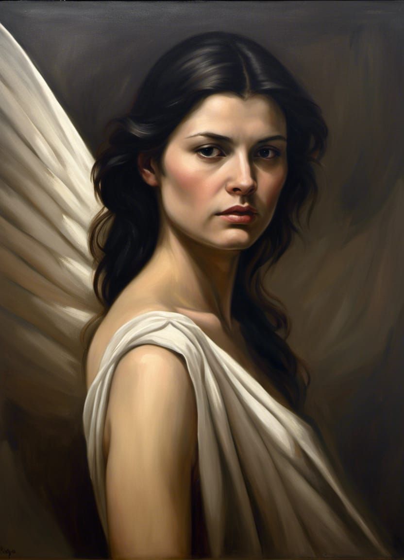 In the style of Roberto Ferri - AI Generated Artwork - NightCafe Creator