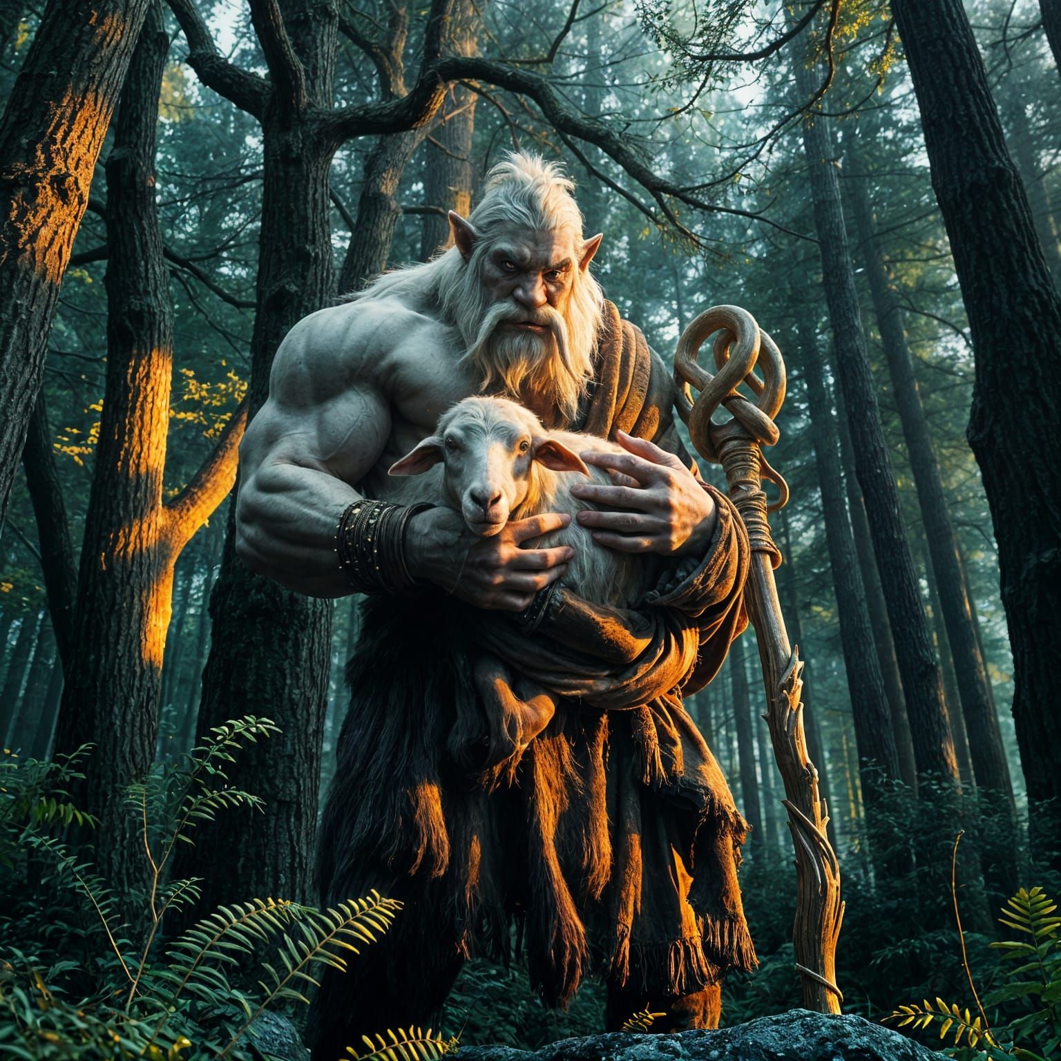 "maximalist, dark fantasy, renaissance, mythologic... - AI Art