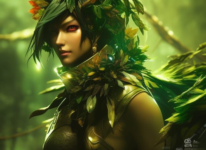 Dryad of Spring - AI Generated Artwork - NightCafe Creator